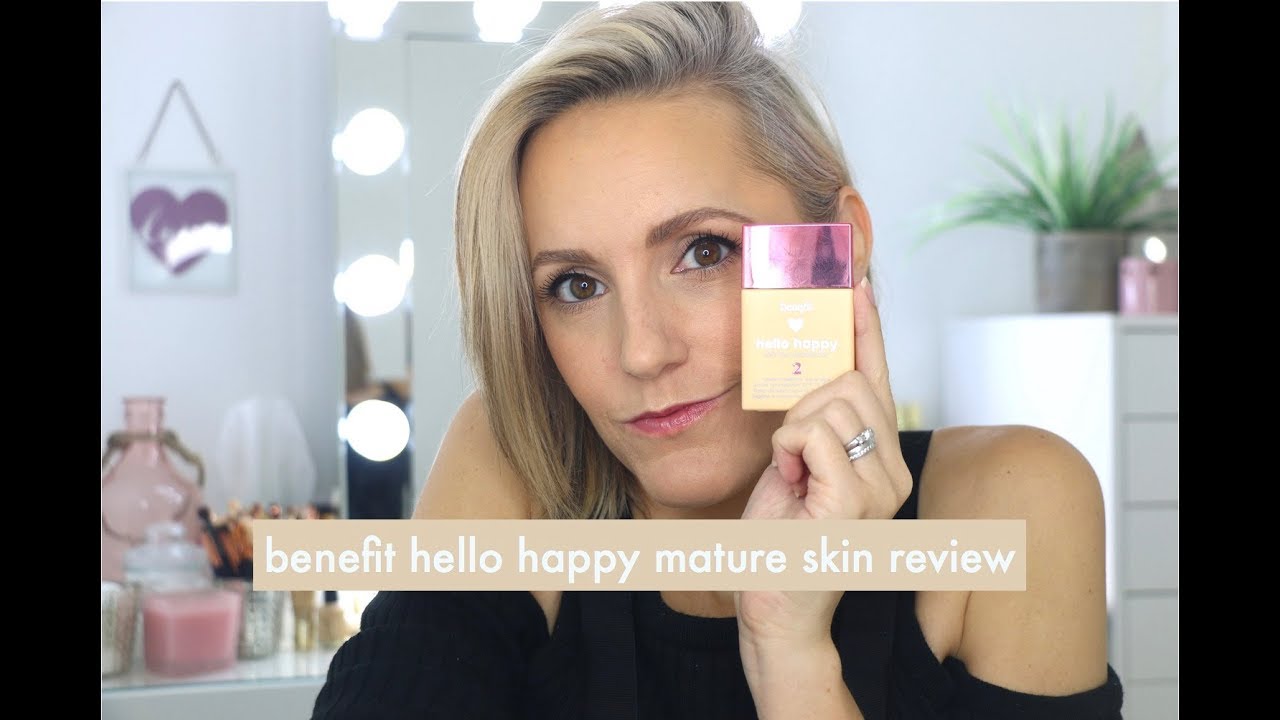 BENEFIT Hello Happy Foundation Review - YouTube