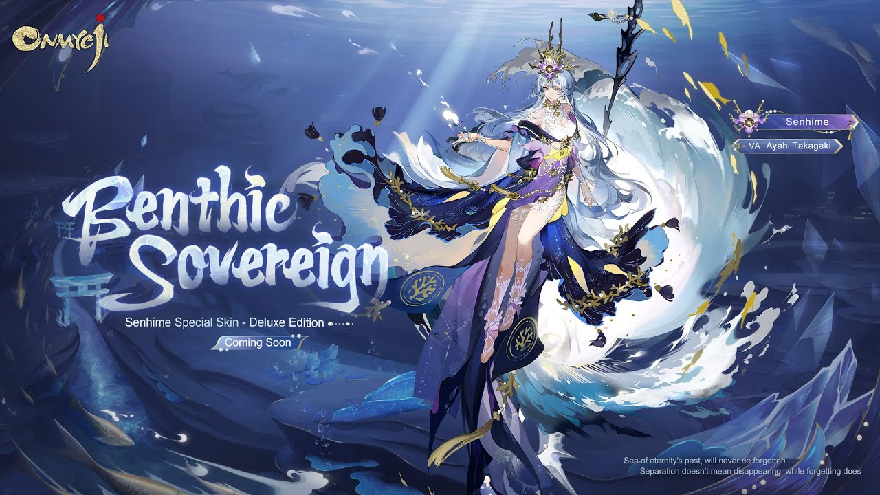 Onmyoji - Senhime's Special Skin - Benthic Sovereign - YouTube