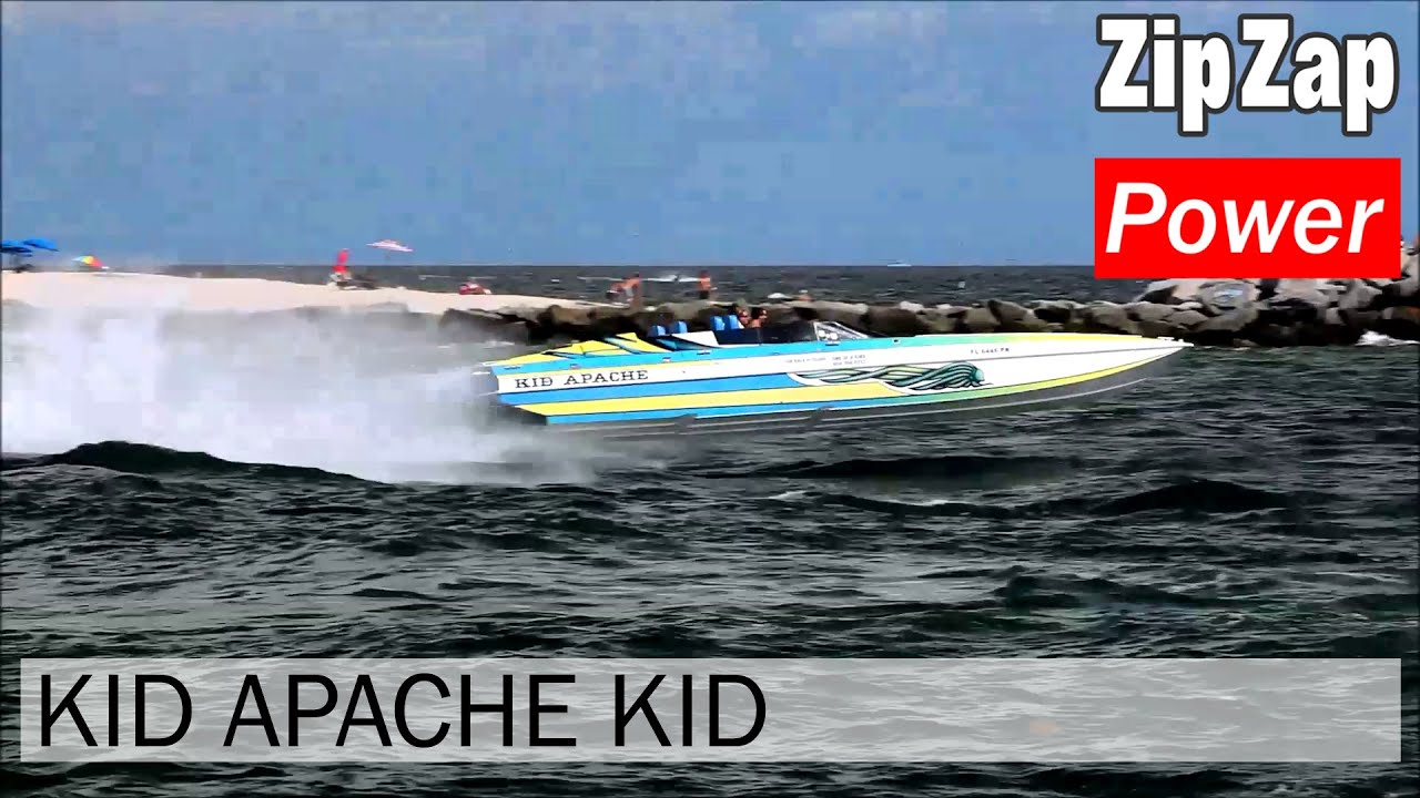 Power Catamaran | KID APACHE KID - YouTube