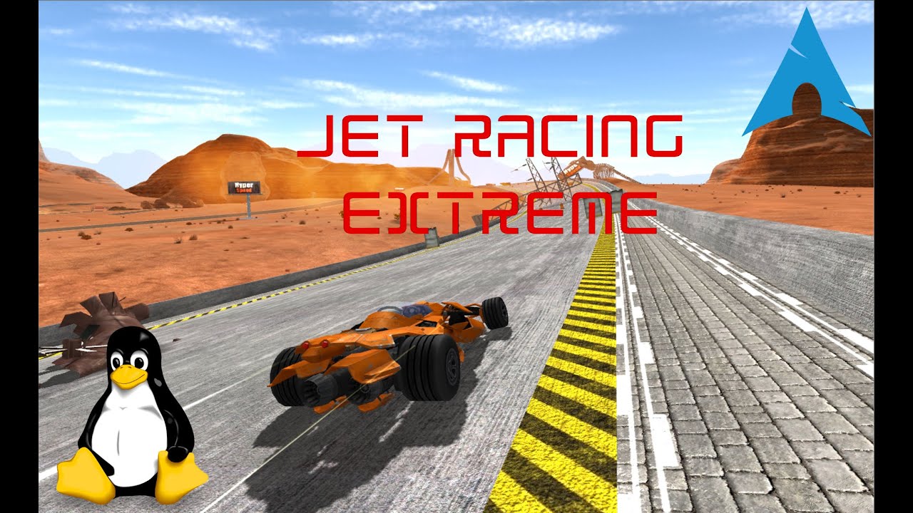 Linux Gaming: Jet Racing Extreme [Native] - YouTube