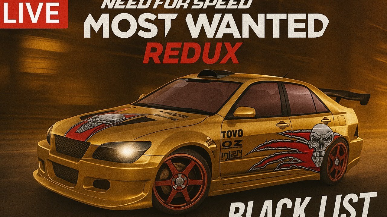 NFS:MOST WANTED REMASTERED - YouTube