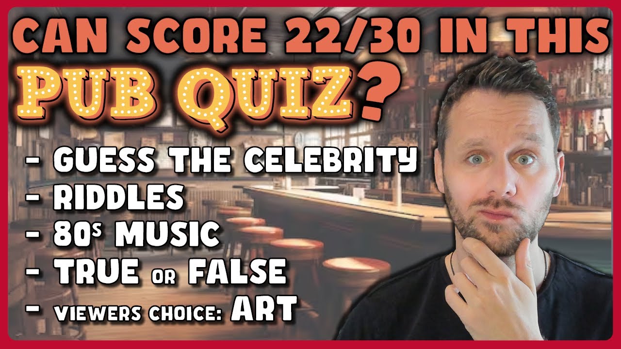 JOIN the Virtual Pub Quiz and EARN your spot on the LEADERBOARD! - YouTube