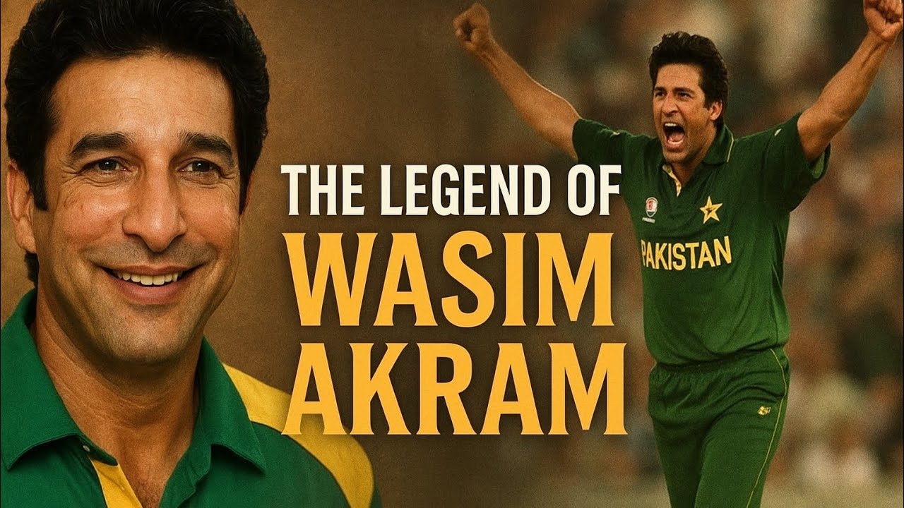 Wasim Akram – The King of Swing | Untold Story of Pakistan’s Greatest ...
