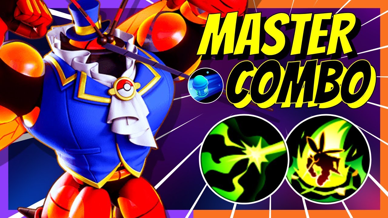 Pokemon Unite Gameplay | Buzzwole Master Rank Battle | Leech Life and ...