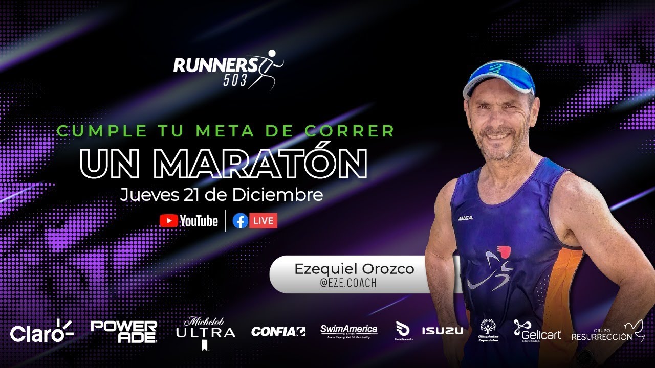 Cumple tu meta de correr un maratón - YouTube