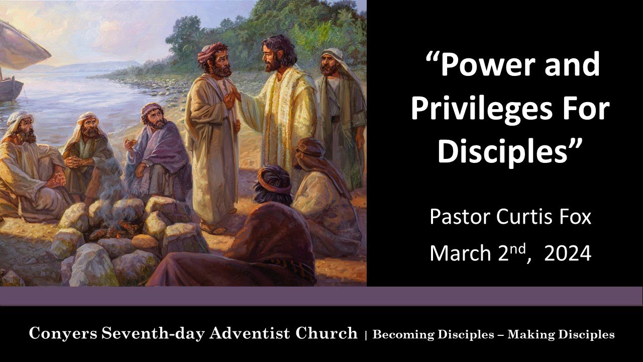 “Power and Privileges For Disciples” - YouTube