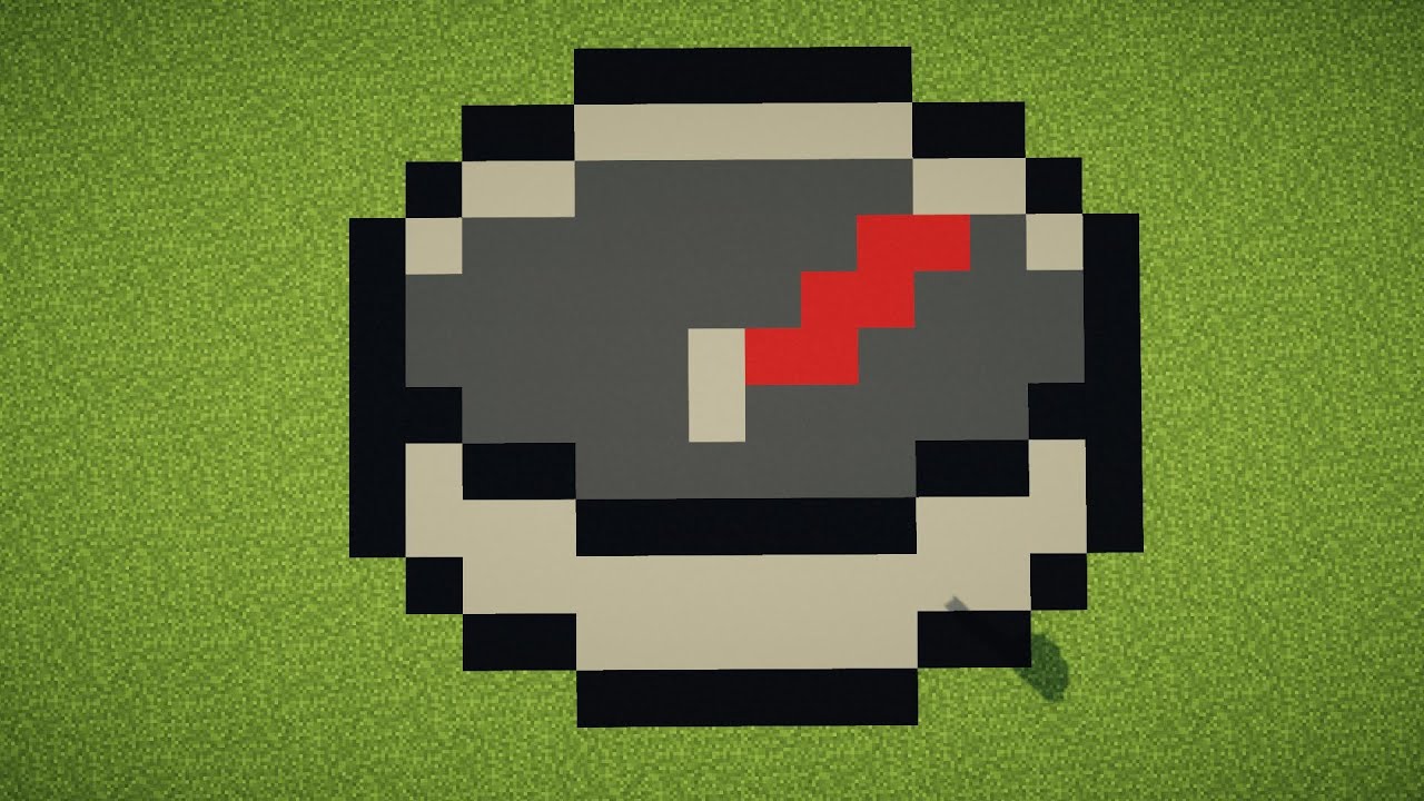 Minecraft Compass Pixel Art - YouTube