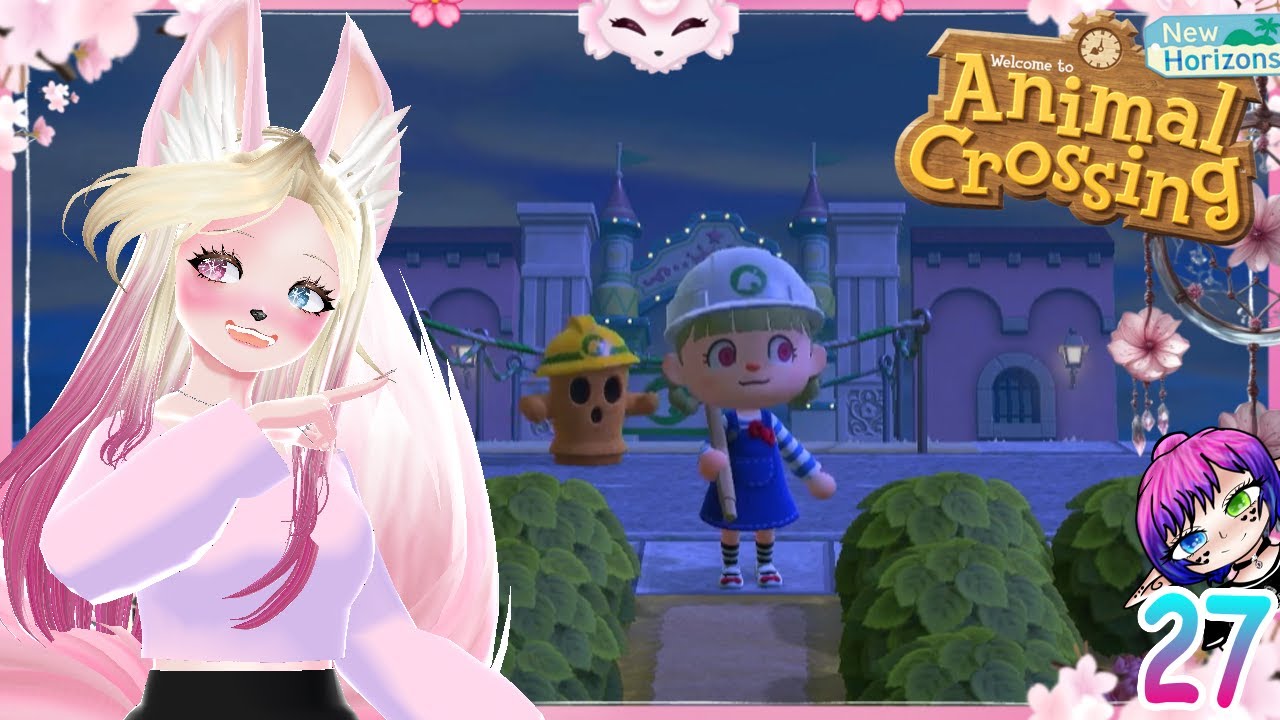 🌸🦊LIVE VTUBER FR 3D🦊🌸 - Entrée du Park ! ep27 - [Animal Crossing New ...