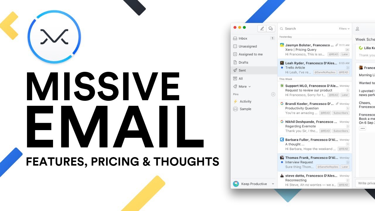 Missive Email: Features, Pricing and Thoughts - Review - YouTube