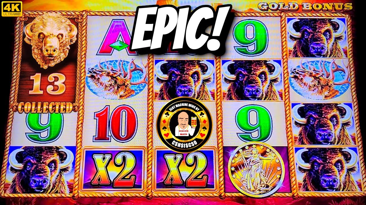 Epic Run: How to Win BIG on Buffalo Gold Slot Machines - YouTube
