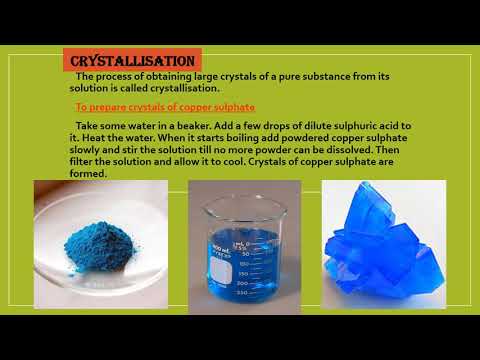 Crystallisation Definition