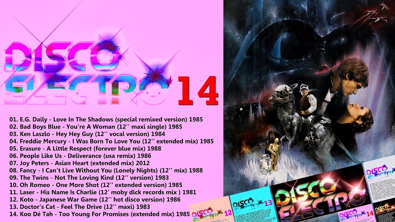 DISCO ELECTRO 14 Various Original Artists 1981-2012 electronic disco hi ...