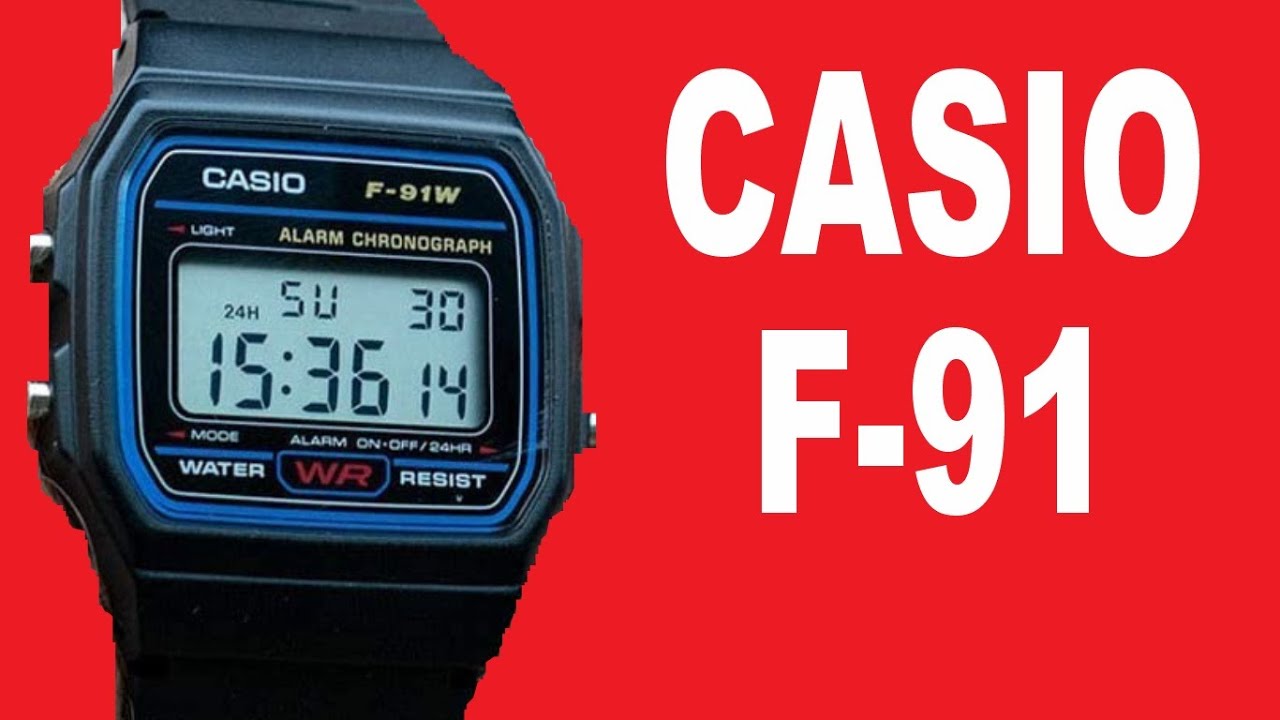 CASIO F-91 - YouTube