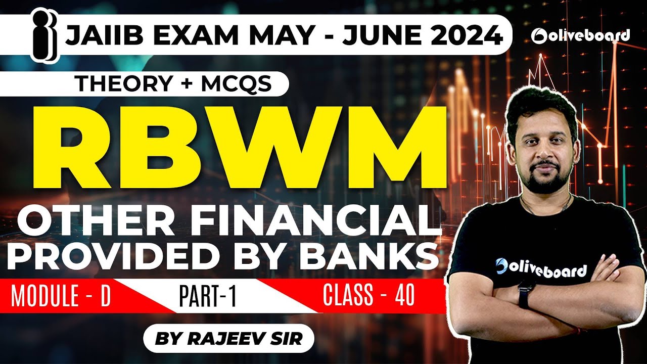JAIIB Exam 2024 | RBWM | Theory + Mcqs | Other Financial Services ...