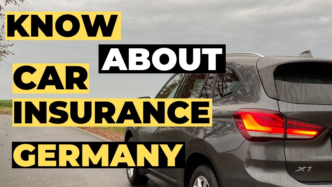 Know about Car insurance in Germany - YouTube