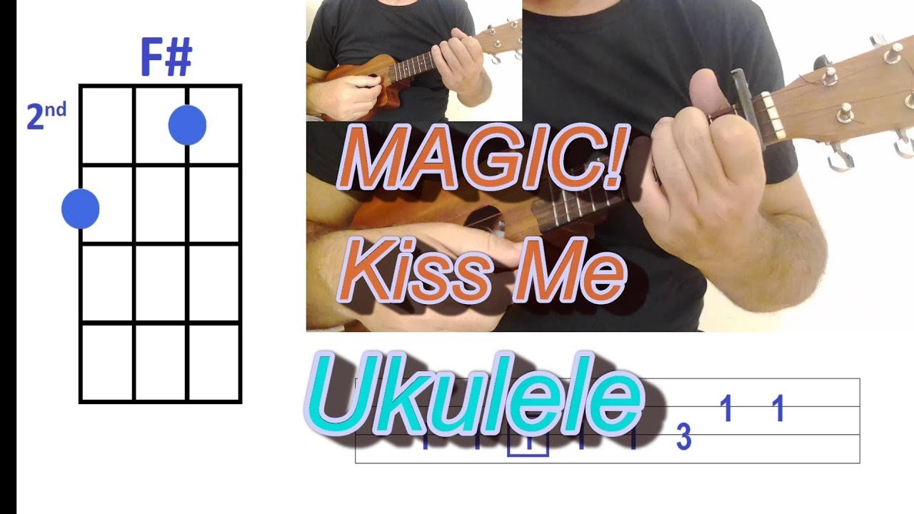 MAGIC! Kiss Me Ukulele Cover - YouTube