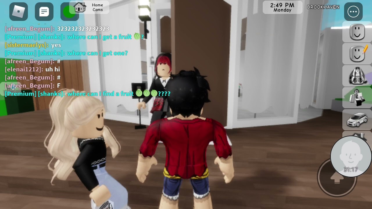 The brookhaven Experience for anime characters: ep 1 luffy - YouTube