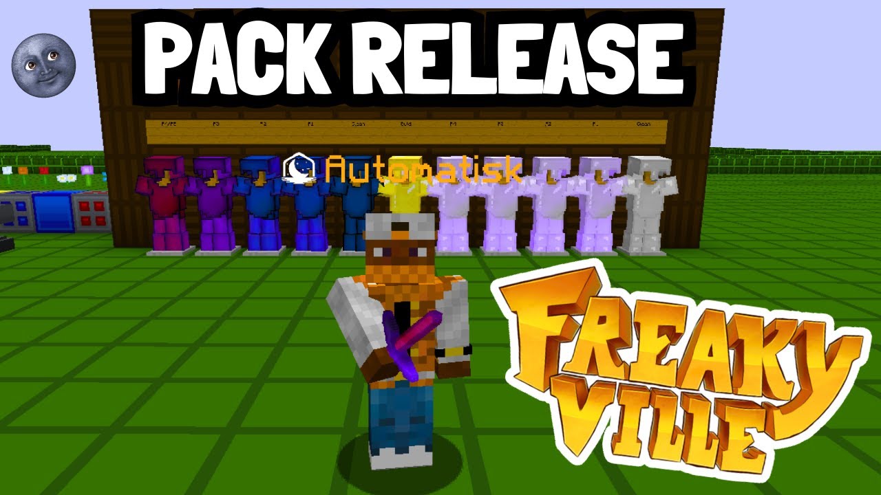 FREAKYVILLE PRISON | PACK RELEASE!!! AUTOMATISK FV PACK!! TEXTURE PACK ...