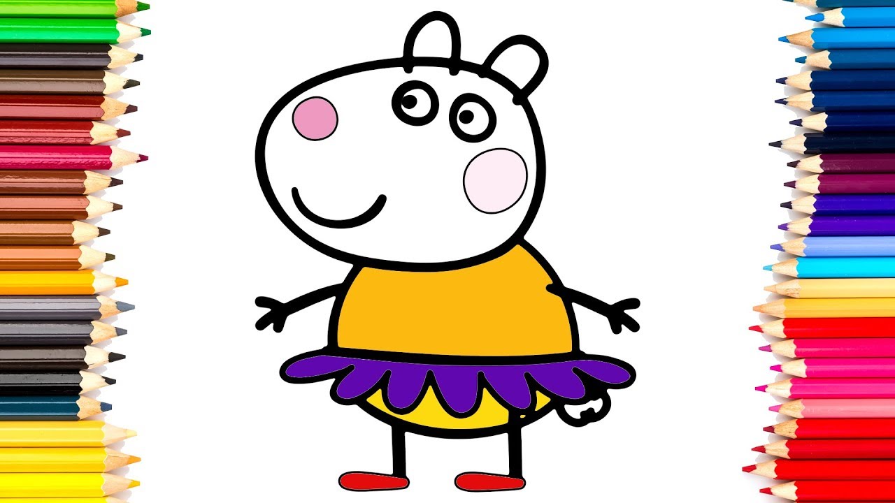 How To Coloring Suzy Pecora Colouring Videos For Kids Learn Colors ...