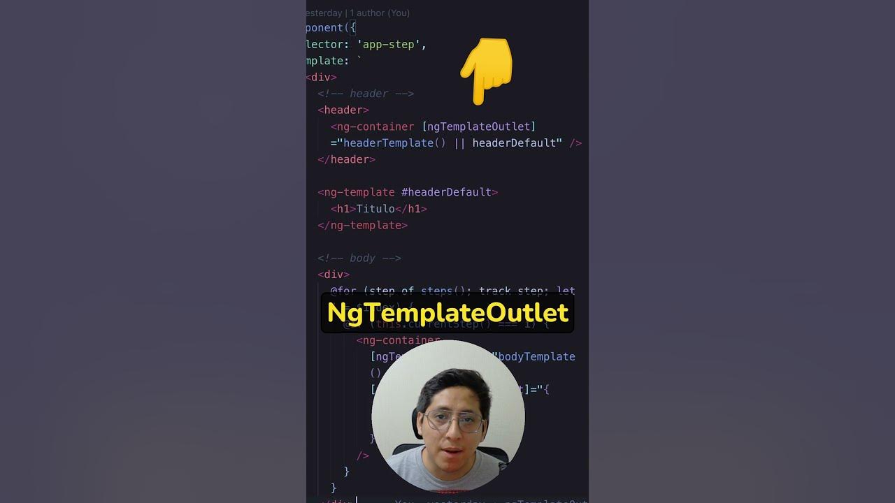 ¿Muchos if-else? Simplifica tus vistas con ngTemplateOutlet #angular # ...