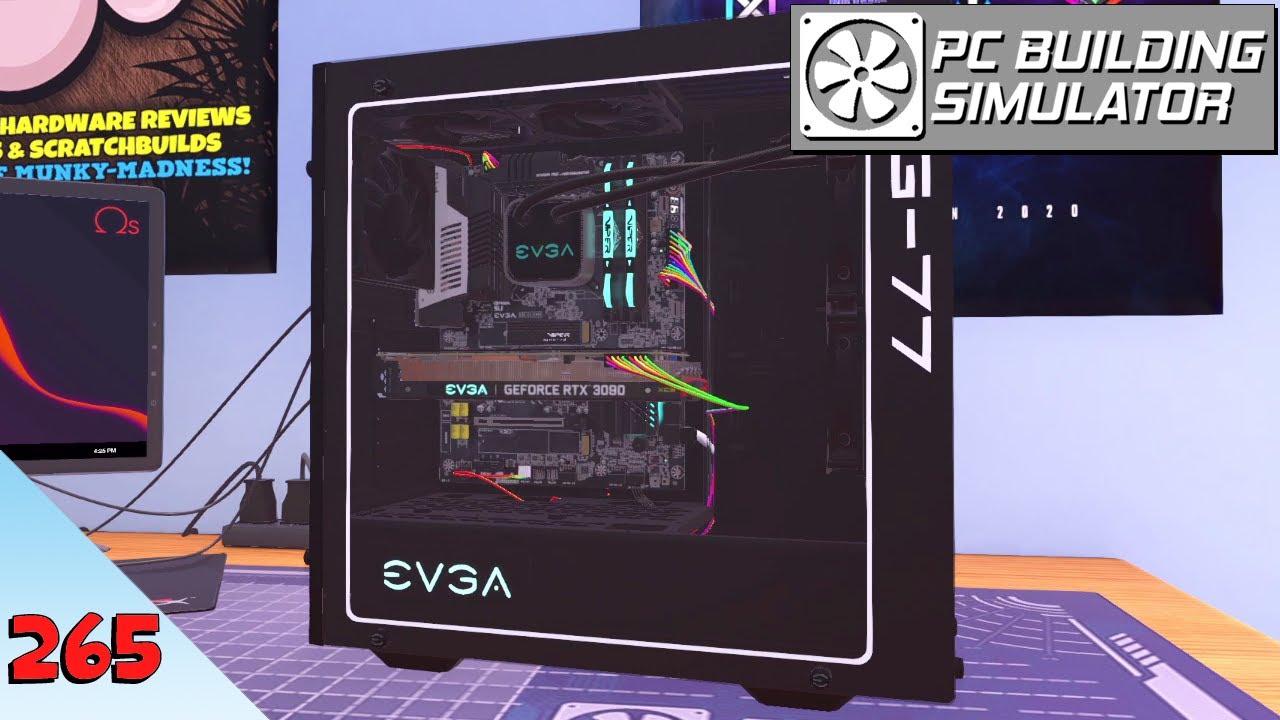 All EVGA PC Build to Play DOOM!! | PC Building Simulator | EP265 - YouTube