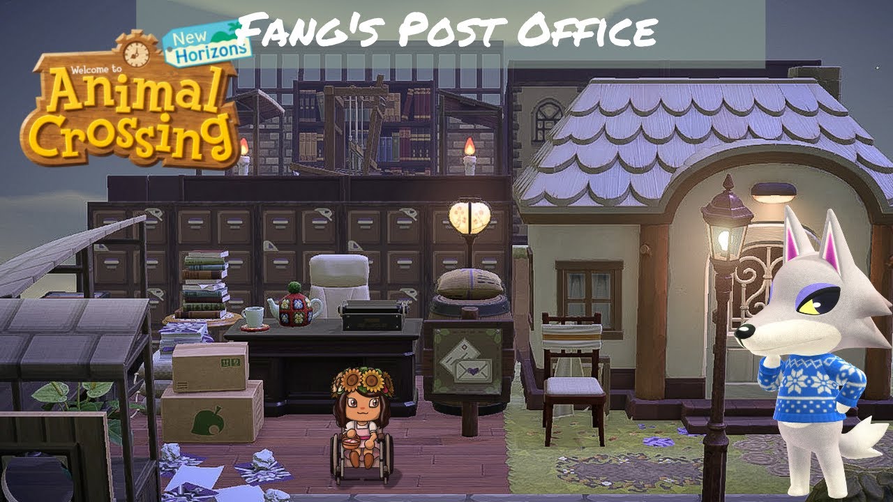 Giving Fang a Cute Old Fashioned Post Office Animal Crossing New ...