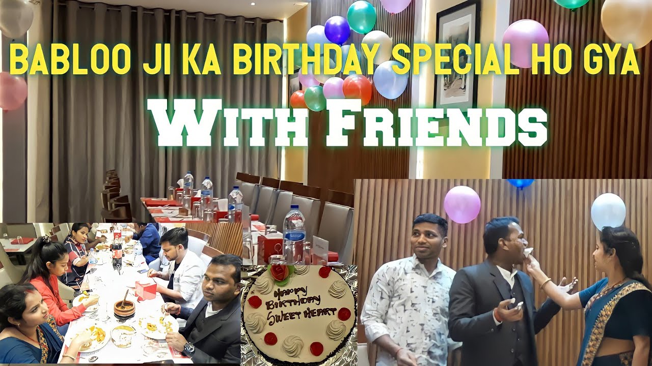 SURPRISE FOR BABLOO JI | BIRTHDAY SPECIAL 🎂🎉🎁💯 - YouTube