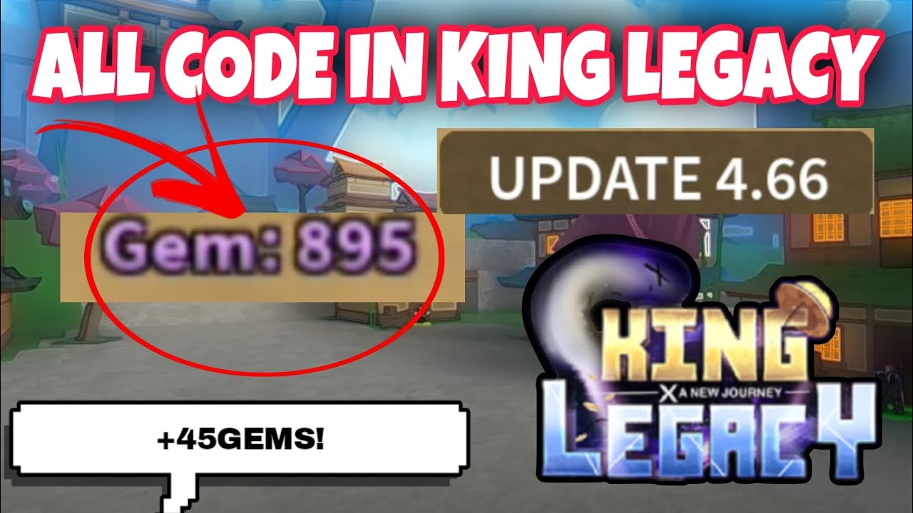 Tất cả các code còn sử dụng được trong King Legacy! - YouTube