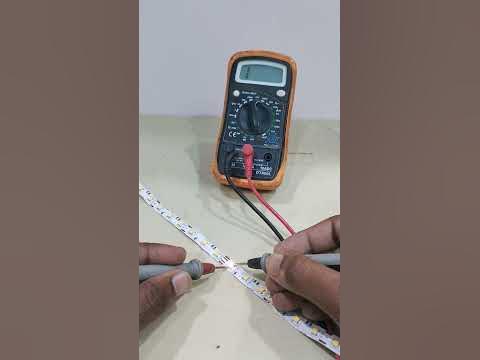 how to test led with multimeter #viral - YouTube