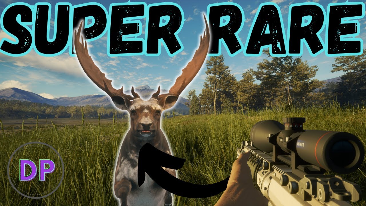 Super Rare Fallow Deer With a Risky Shot! My First Super Rare theHunter ...