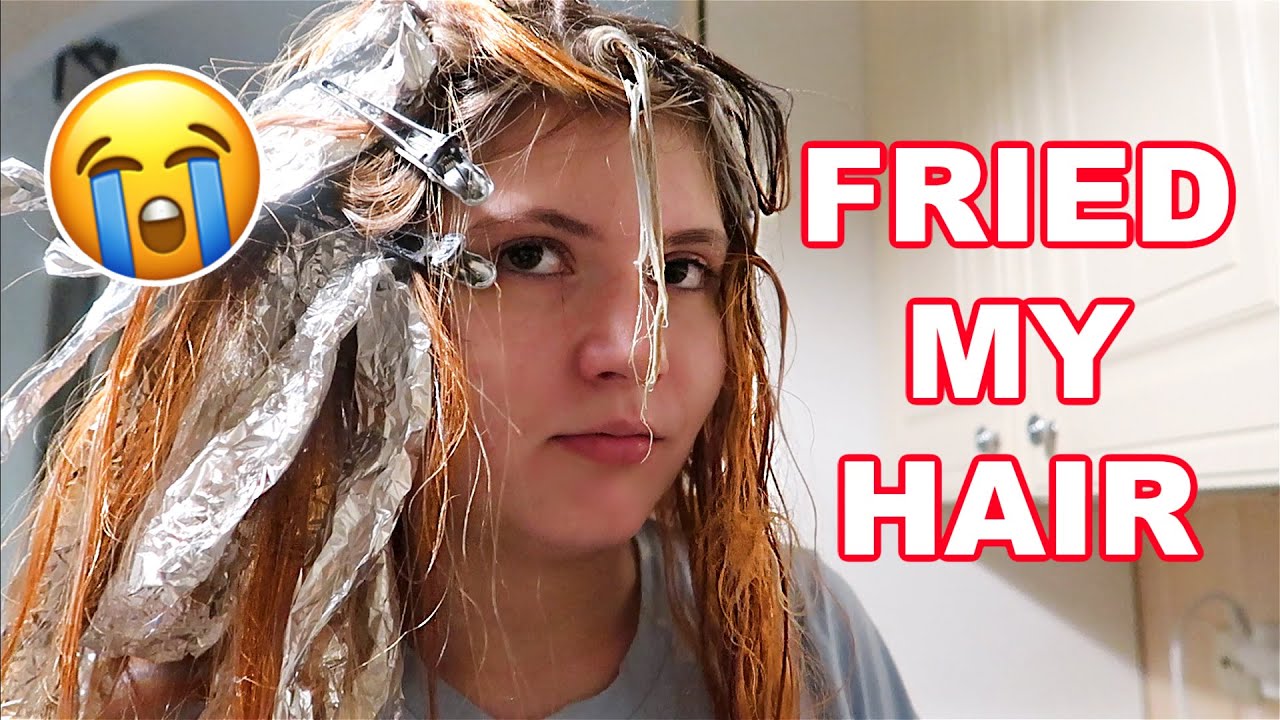 Hair Disaster! From Black to Blonde in a Day Gone WRONG! 😱💔 - YouTube