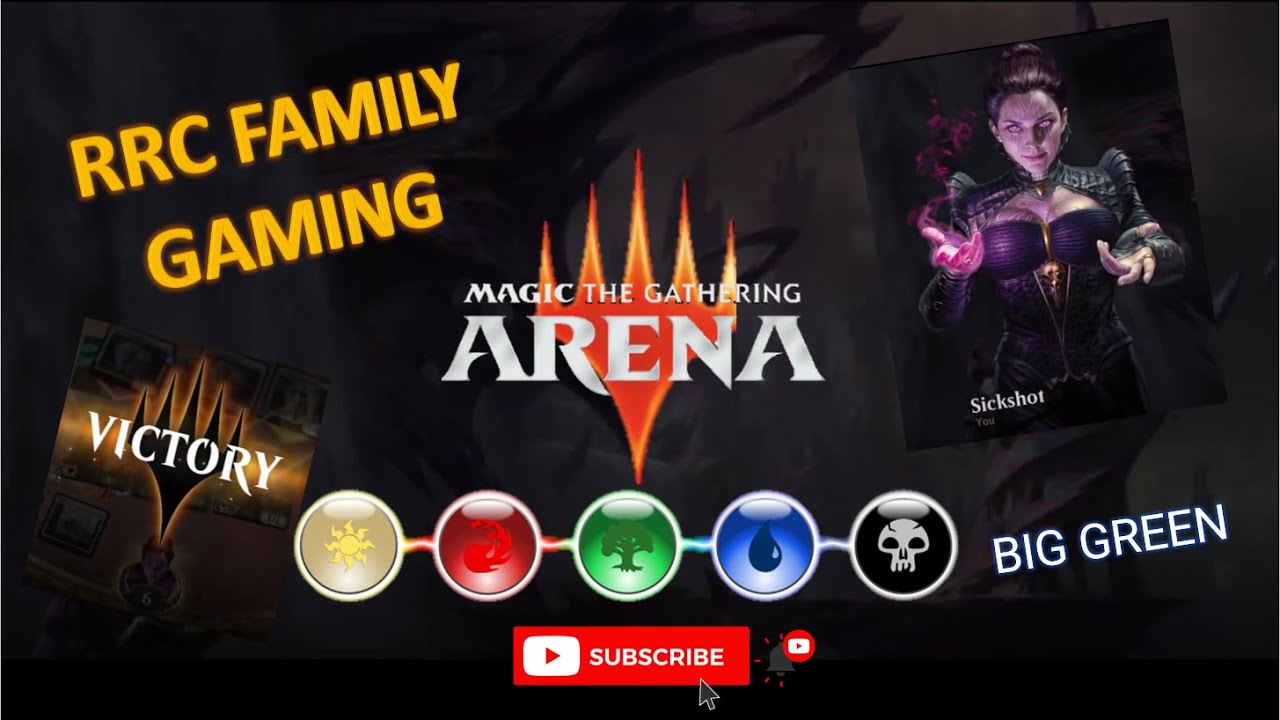 MTG Arena BIG GREEN Is Flexing In Platinum!! - YouTube