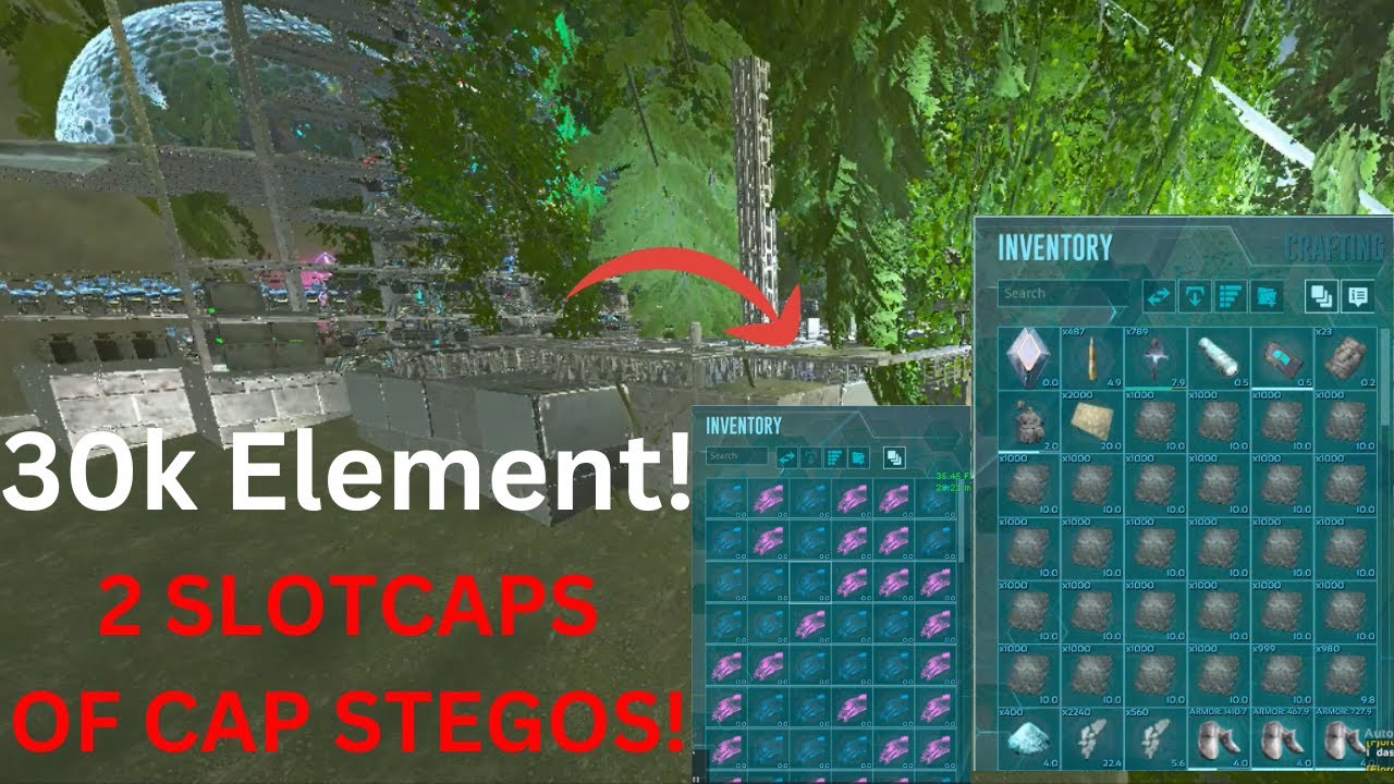 How our 20 000 Hours Tribe got The most INSANE loot! Ark Survival ...