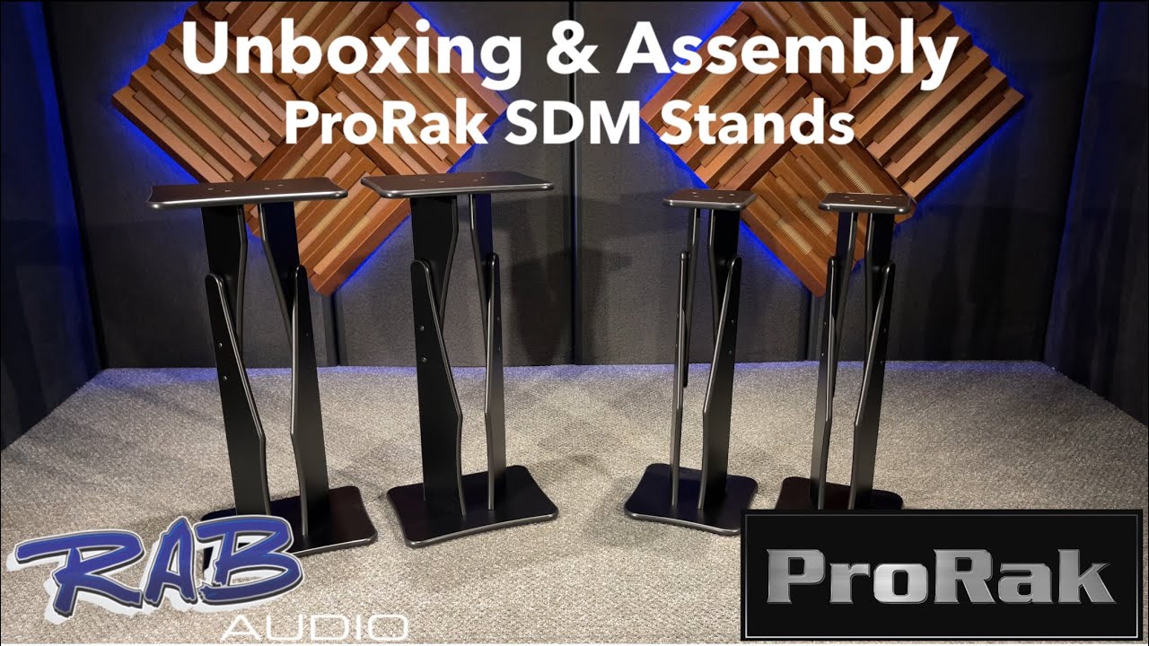 ProRak SDM Stands Unboxing & Assembly - YouTube