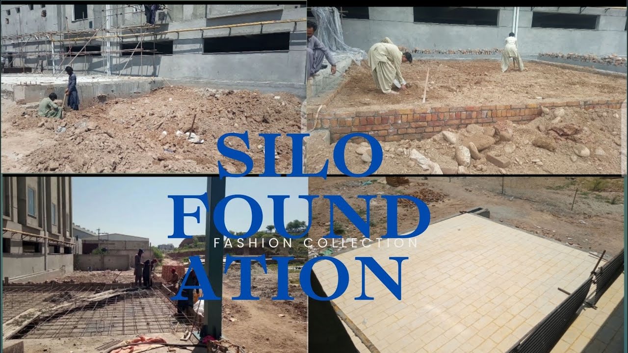 Silo foundation 10 days working excavation,pcc, brickwork, backfilling,pcc,rcc and marble work ...