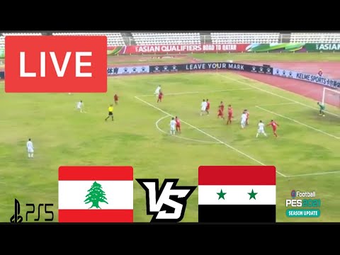 🔴[LIVE] SYRIA U20 VS LEBANON U20 • U20 FRIENDLY GAMES 2024 • GAMEPLAY ...
