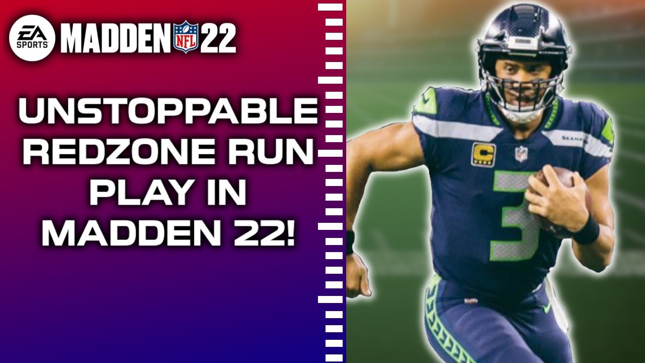 BEST RUN IN MADDEN! SCORE IN REDZONE EVERYTIME Madde 22 Tips! - YouTube