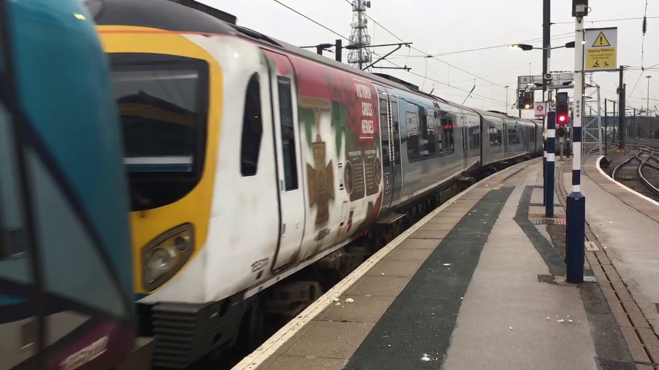 Transpennine Express 185111+185122 At Doncaster From Manchester ...