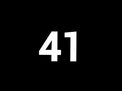 41 Number - YouTube