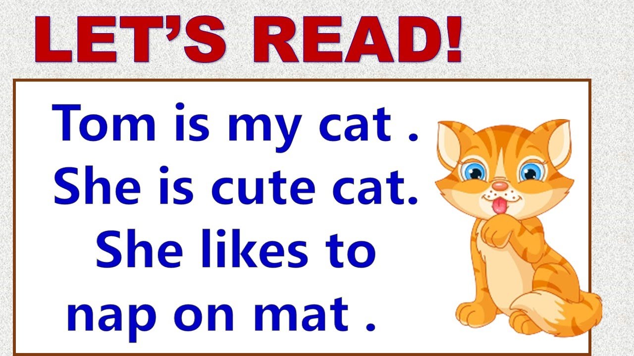 PRACTICE READING SENTENCES / PART 1 / IMPROVE YOUR READING & VOCABULARY ...