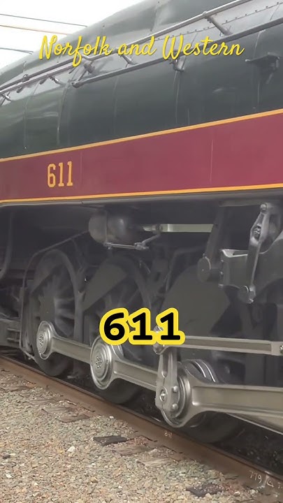 Norfolk and Western 611 at Strasburg Railroad - YouTube