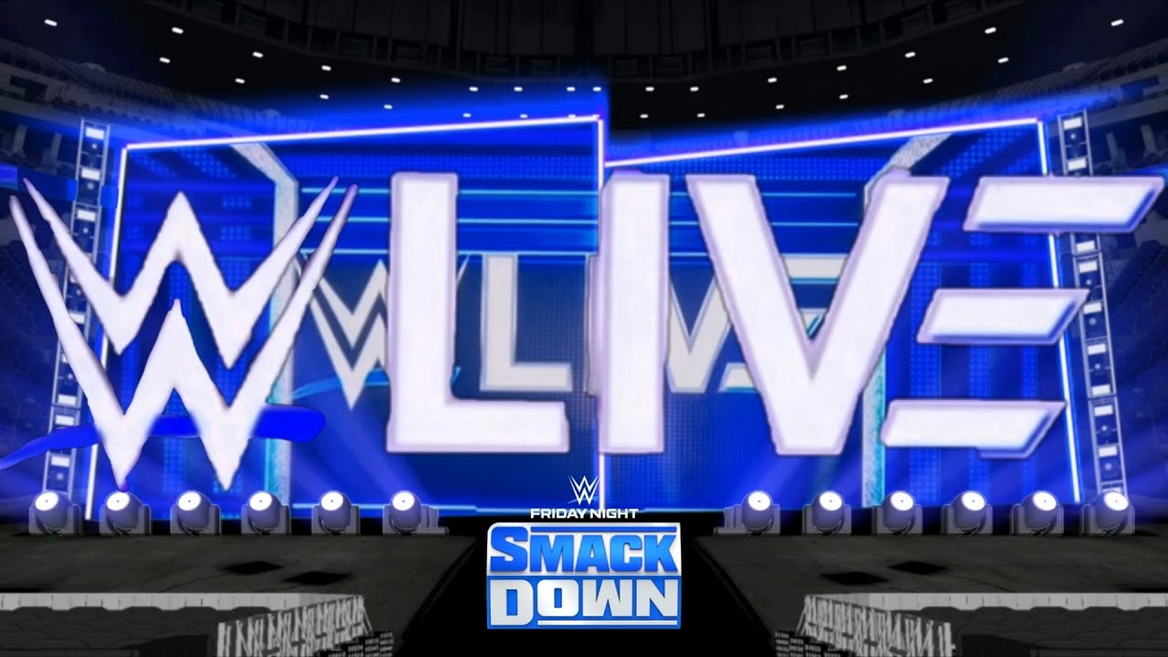 WWE LIVE (SMACKDOWN) STAGE ANIMATION: by WWE STAGE 2022 - YouTube
