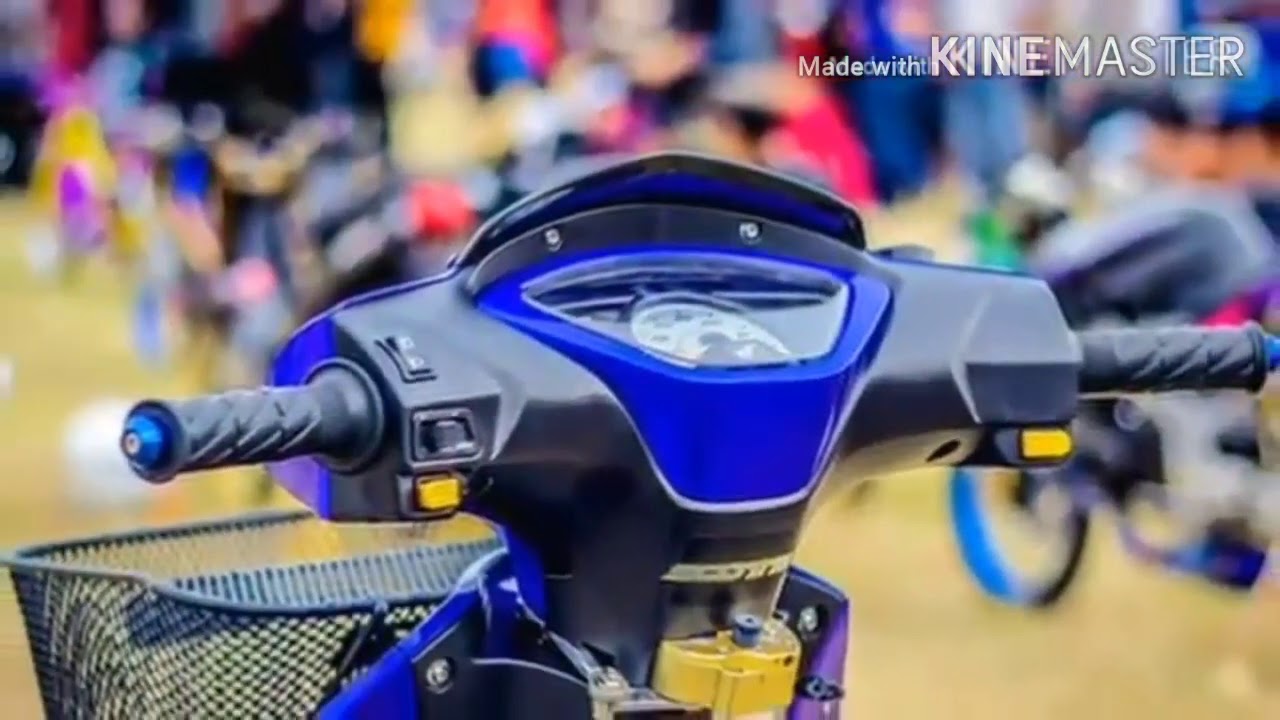 Wave s 125-thailook drag race modified - YouTube