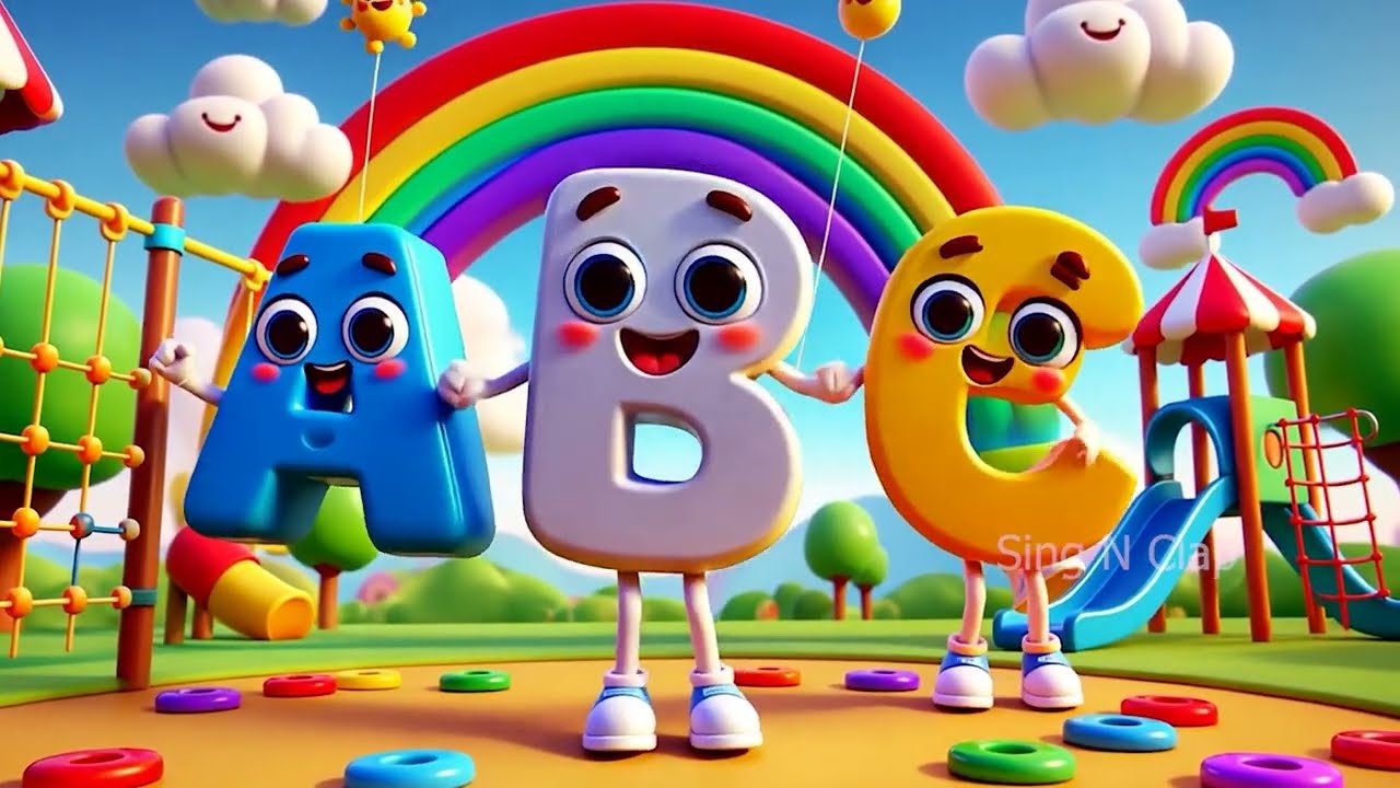 ABC Rhymes Learn the Alphabet with Fun Characters!|Sing N Clap Kids ...