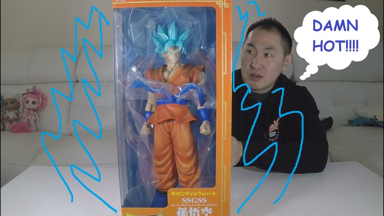 Dragon Ball X-PLUS Super Saiyan God Super Saiyan Goku - YouTube