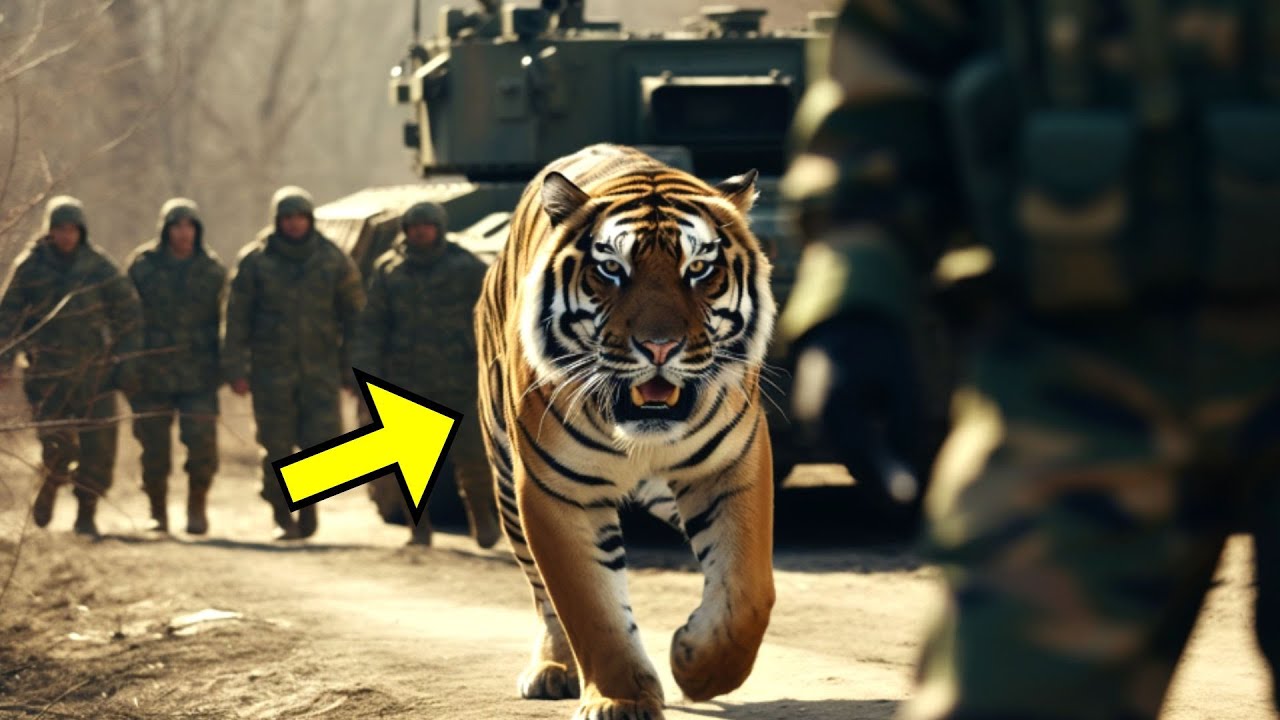 Soldiers Followed A Tiger Asking For Help, Then Everyone Shocked When ...