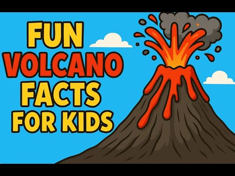 Fun Volcano Facts for Kids 🌋 | Lava, Eruptions & How Volcanoes Are Made ...