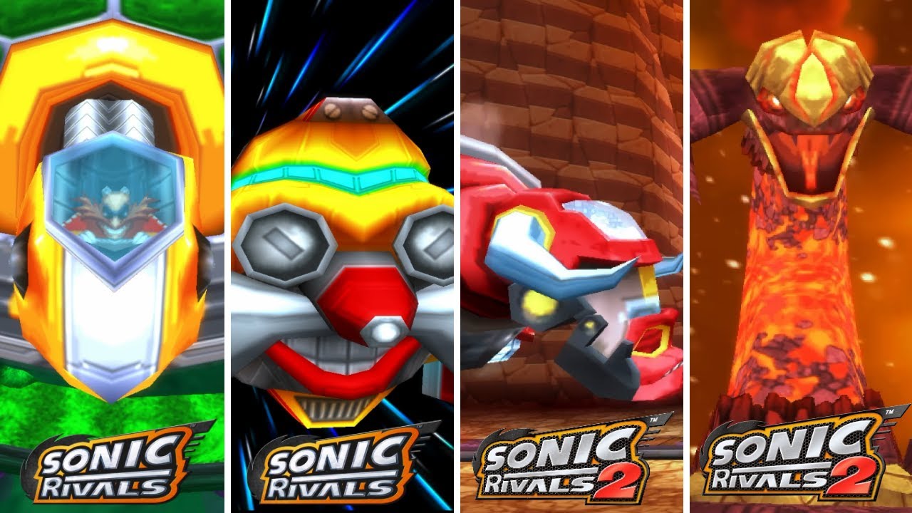 Evolution of Bosses in the Sonic Rivals Series (2006-2007) - YouTube