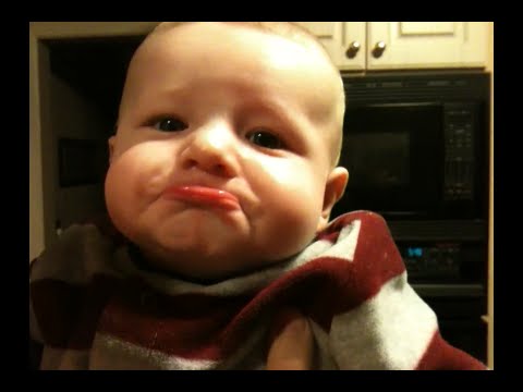 Baby Jake cries when he hears others start to cry. - YouTube