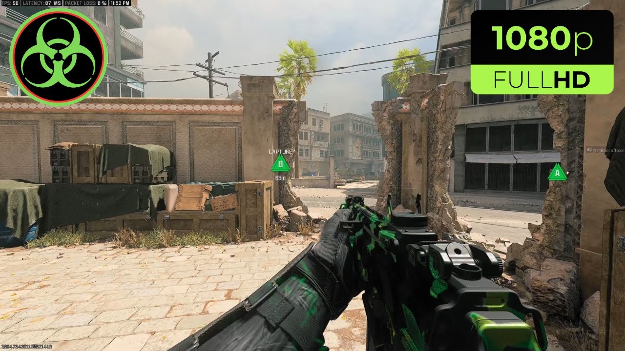 Call of Duty Modern Warfare 3 Hardcore Control Gameplay - YouTube